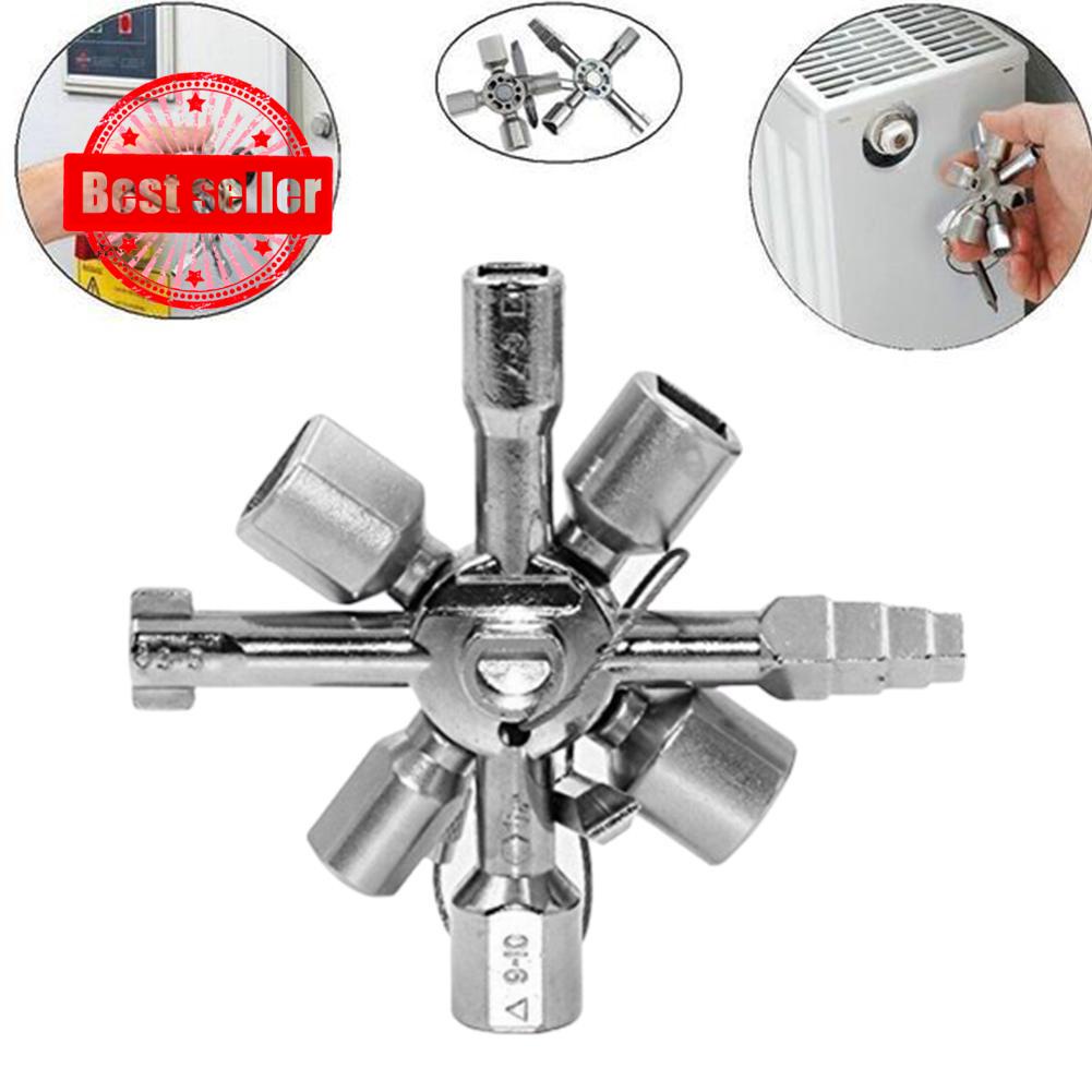10 In 1 Multifunction Cross Switch Key Wrench Alloy Universal Square ...