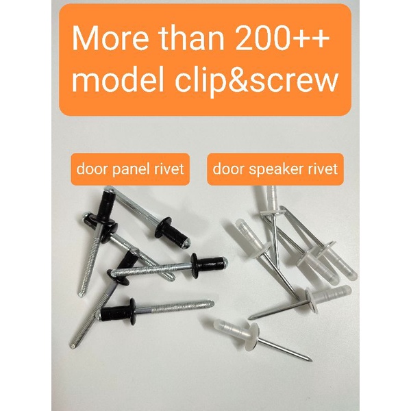 mercedes door panel rivet 0049902897 & speaker rivet | Shopee Malaysia