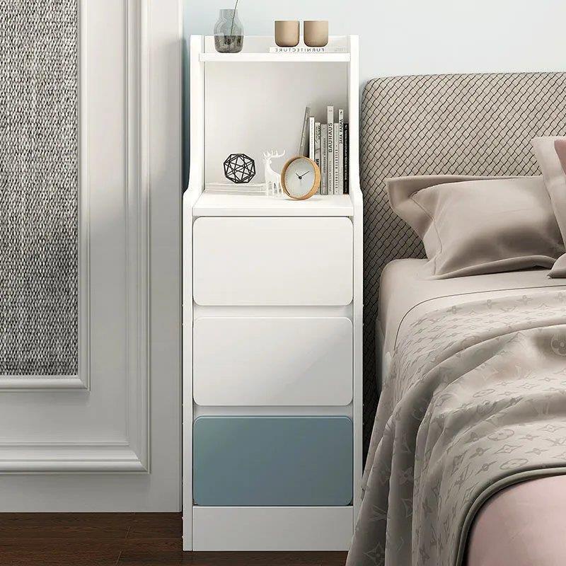 Bedside Table Simple Modern Mini Ultra Narrow Storage Rack Simple Small ...