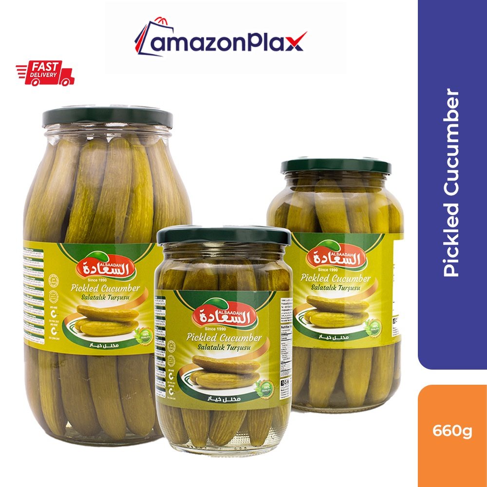 Al Saadah Pickled Cucumber 660g / 1350g | Shopee Malaysia