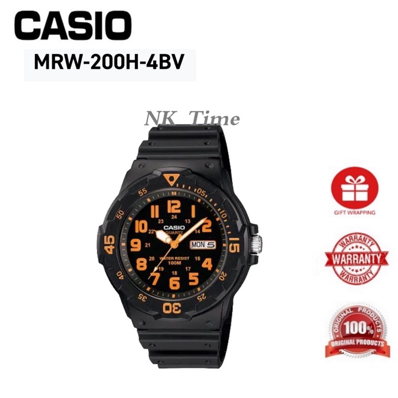 CASIO WATCH MRW-200H-4BV / MRW-200H-4B / MRW-200H | Shopee Malaysia