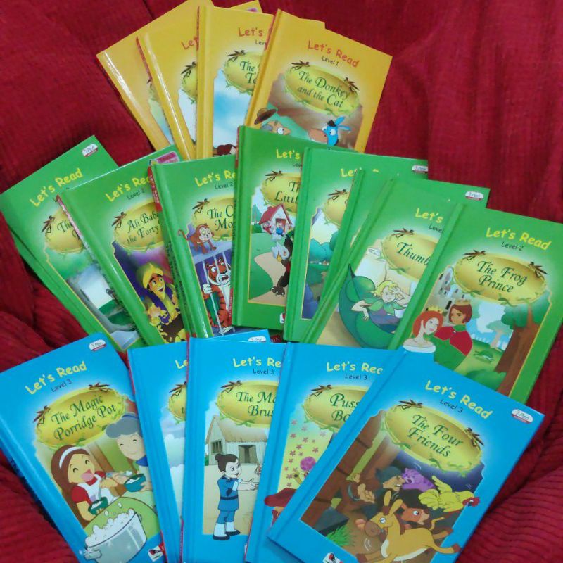 Robin Graded Readers Let's Read Level 1, Level 2, Level 3 | Shopee Malaysia