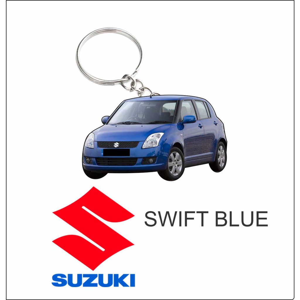 Suzuki Swift BLUE keychain 2d | Shopee Malaysia