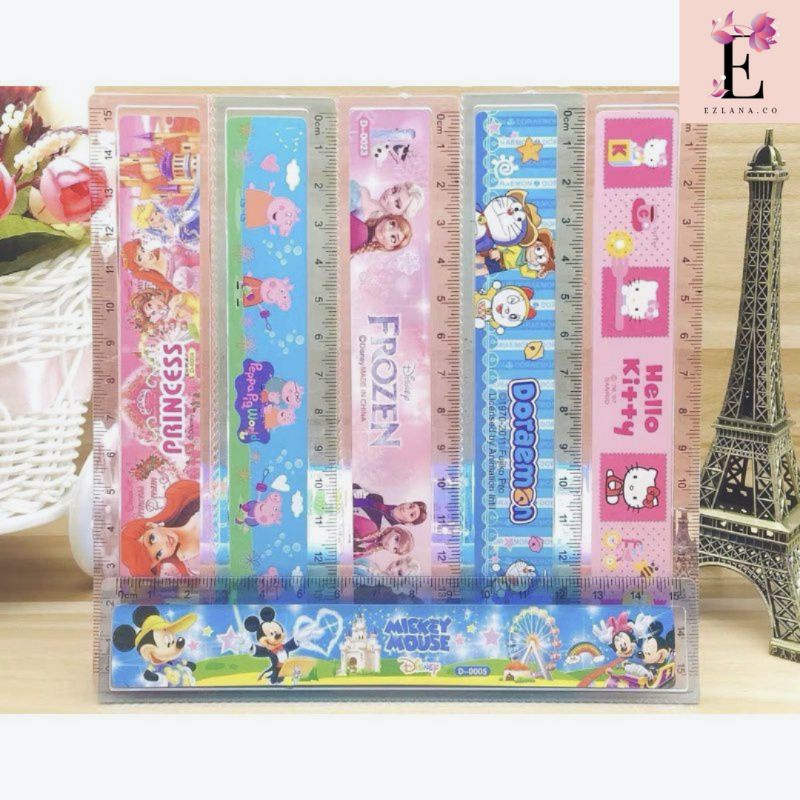 Ruler - HK Pony Unicorn Spiderman Owl Frozen | Kids Student Kids ...