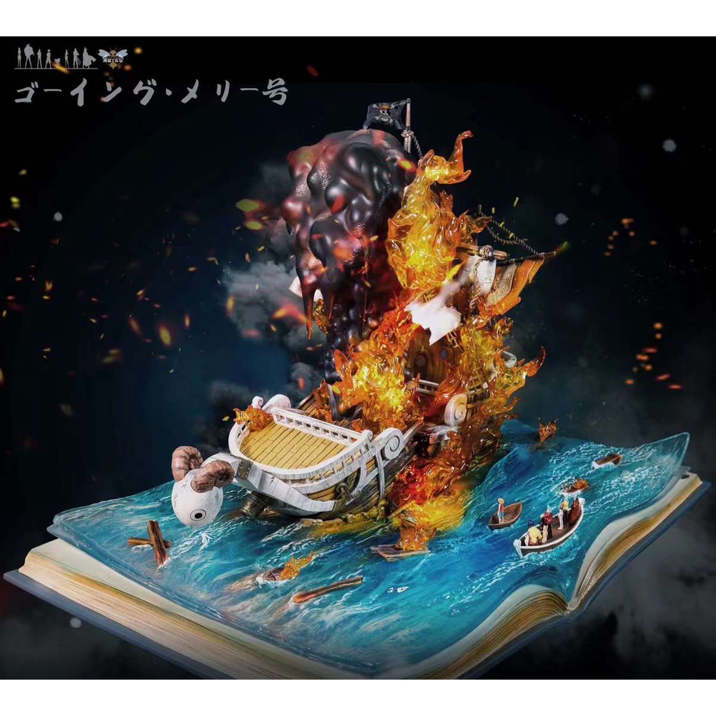 WASP Studio - One Piece - Goodbye Merry One Piece Resin Statue GK ...
