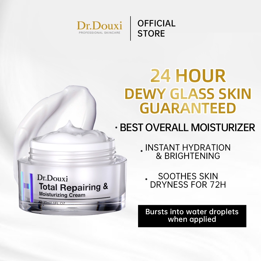 Dr.Douxi Total Repairing & Moisturizing Hydrating Cream Skin Repair Cream Skincare (30ml ...