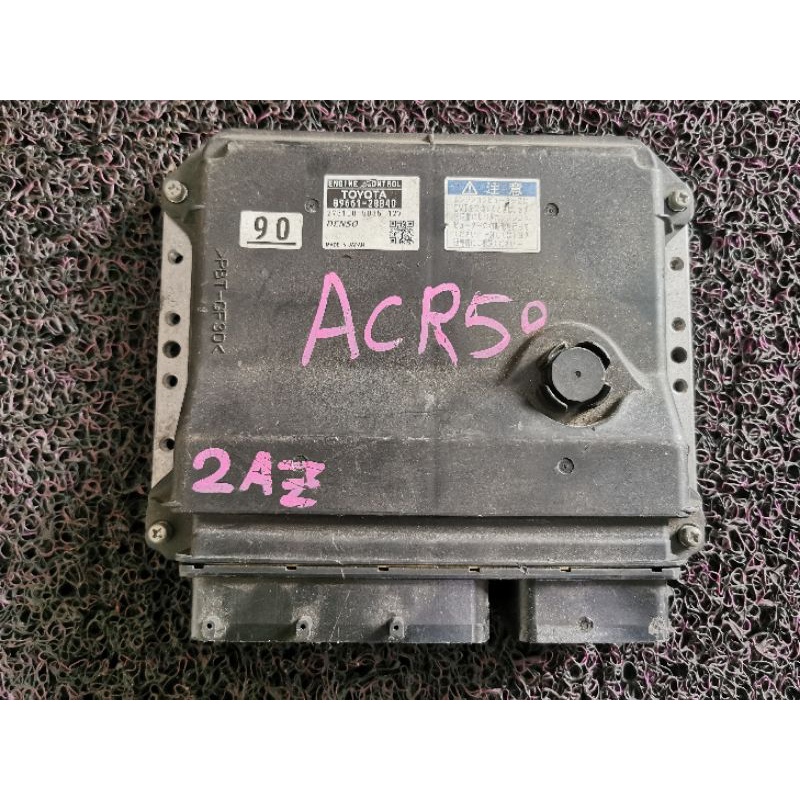 Toyota Estima ACR50 2AZ-FE ECU Engine Pn 89661-28B40 | Shopee Malaysia