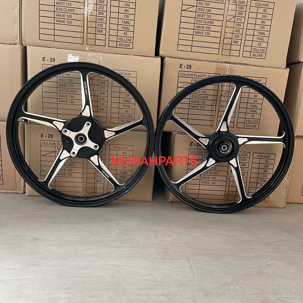 (BEARING+BUSH) 511 CNC SPORT RIM ENKEI FG511 SP511 Y125 Y125Z LC135 5 SPEED 1.6X1.6 AJI RACING ...