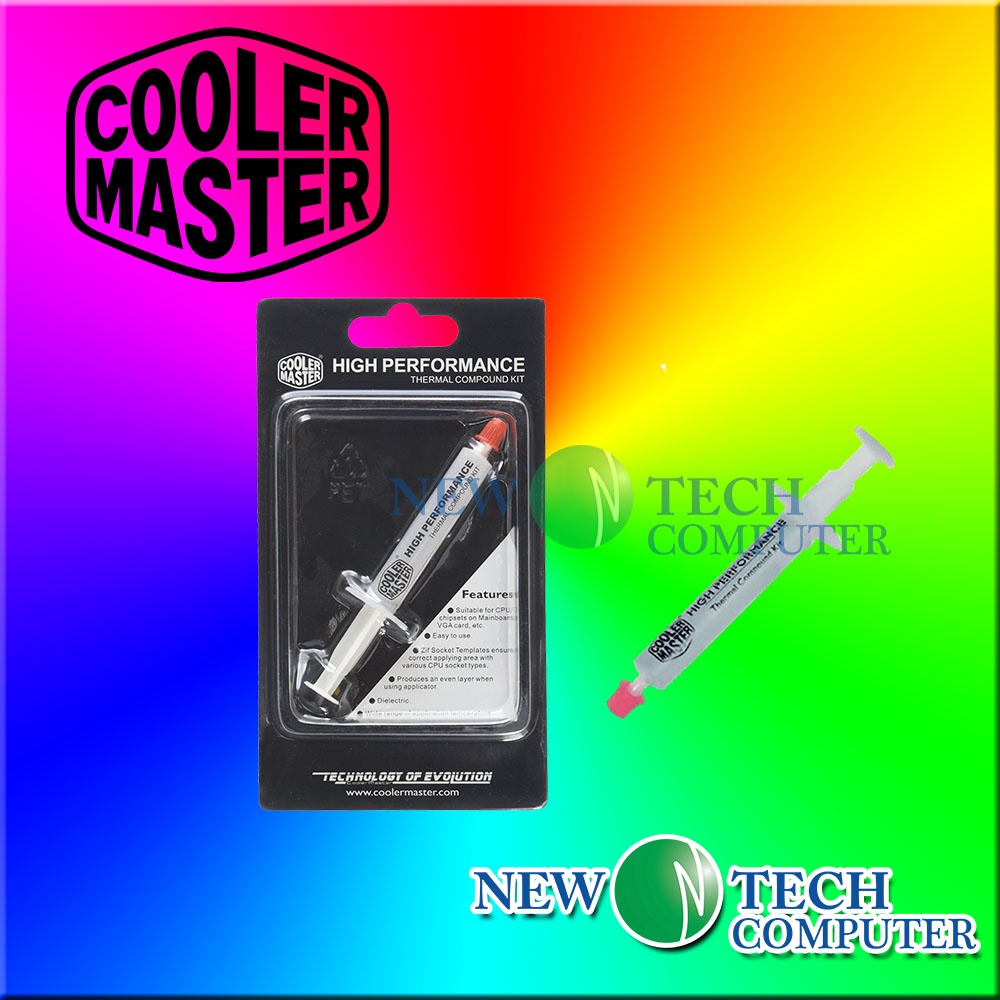 Cooler Master CM Thermal Paste HTK-002 Metal Oxide White Silicone ...