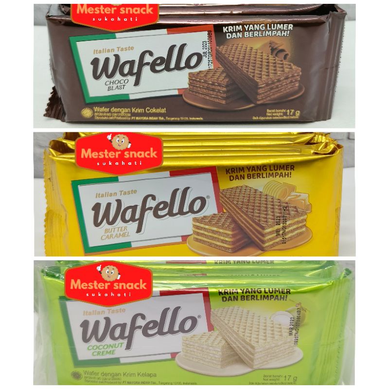 Roma Wafello 1000 | Wafello Wafer | Wafello Renceng | Chocolate Waffle ...