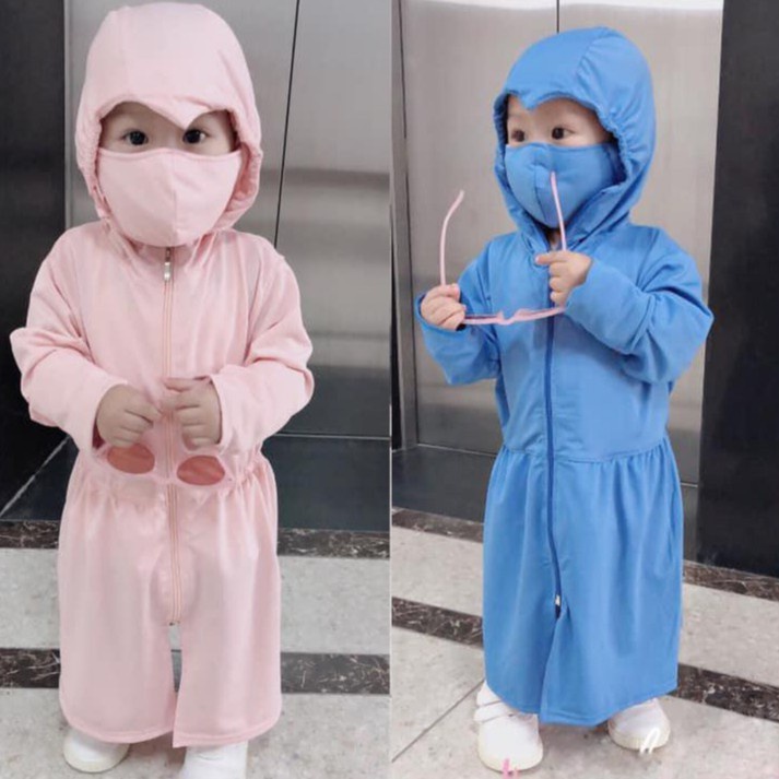 Sewing a full-body sun protection shirt for babies (PAPERING, not ...