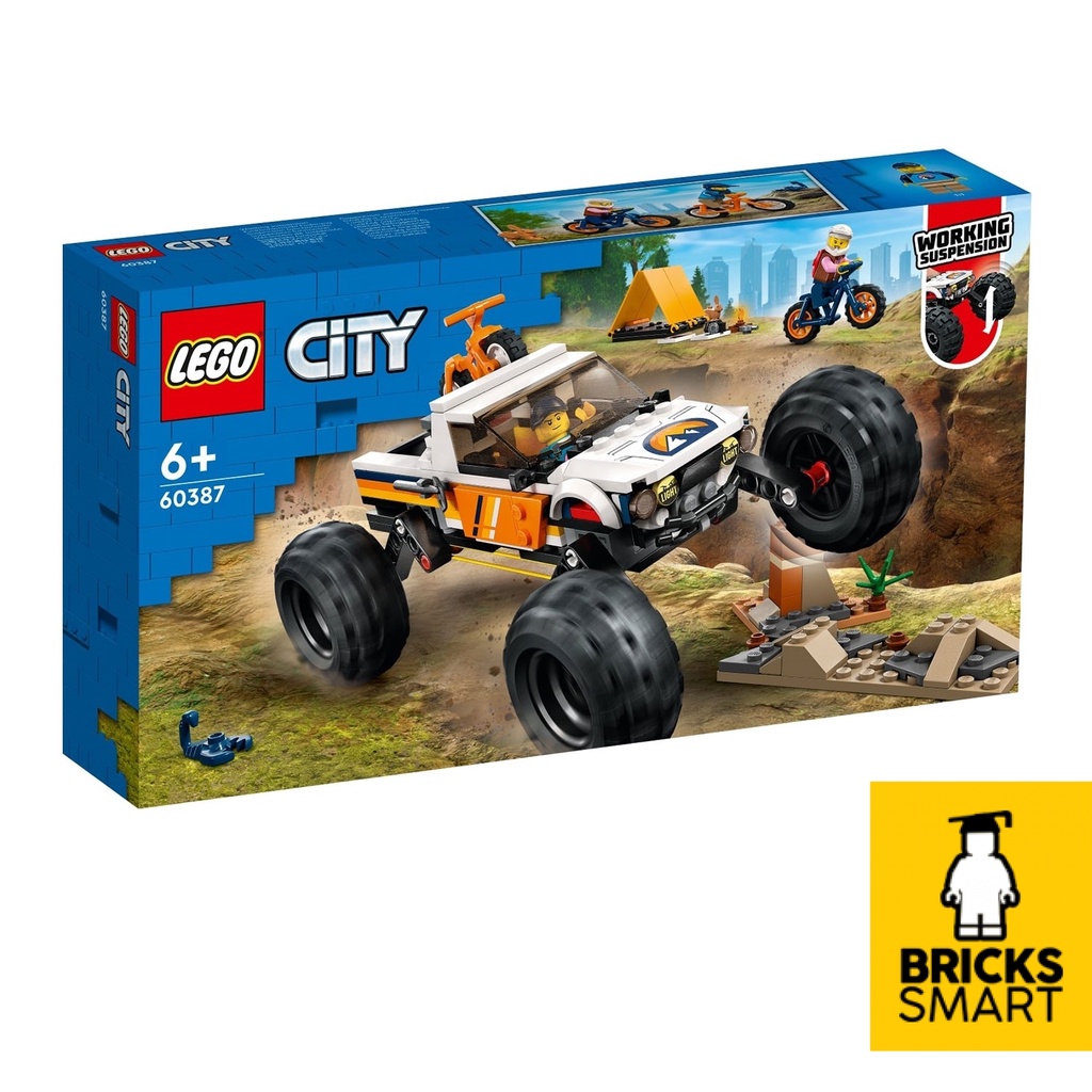60387 LEGO City 4x4 Off-Roader Adventures (252 Pieces) | Shopee Malaysia