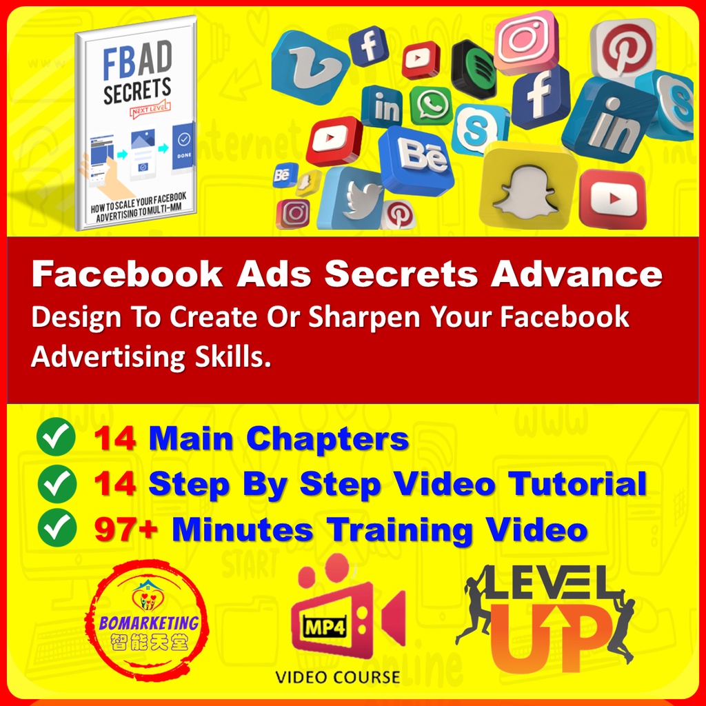 【𝗩𝗶𝗱𝗲𝗼 𝗖𝗼𝘂𝗿𝘀𝗲】 𝗙𝗮𝗰𝗲𝗯𝗼𝗼𝗸 𝗔𝗱 𝗦𝗲𝗰𝗿𝗲𝘁𝘀 𝗔𝗱𝘃𝗮𝗻𝗰𝗲 | Shopee Malaysia