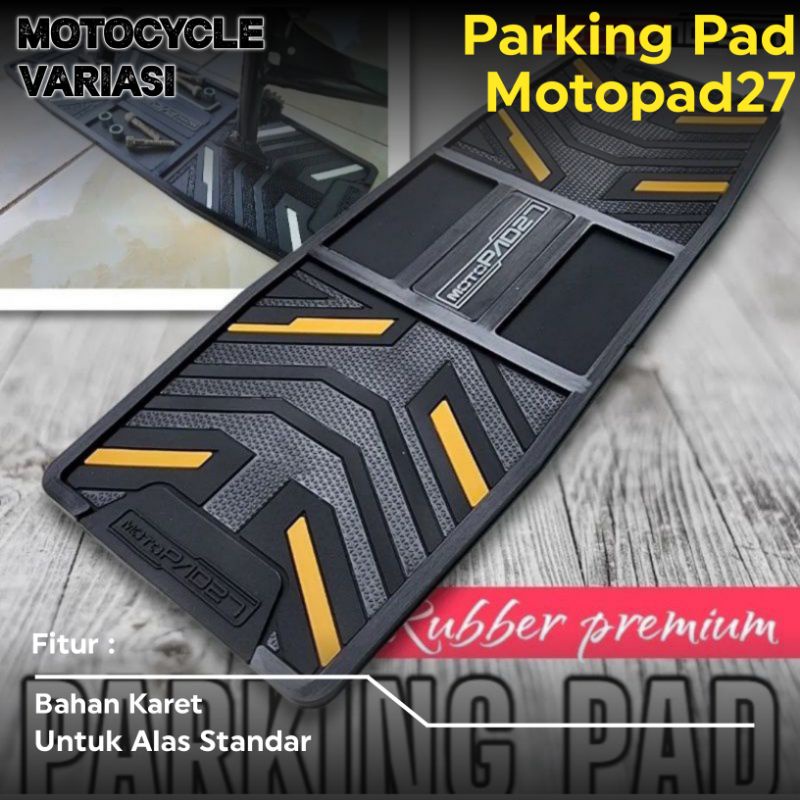 Motorcycle Carpet Standard Pedestal Universal Motorcycle Parking Pad ...