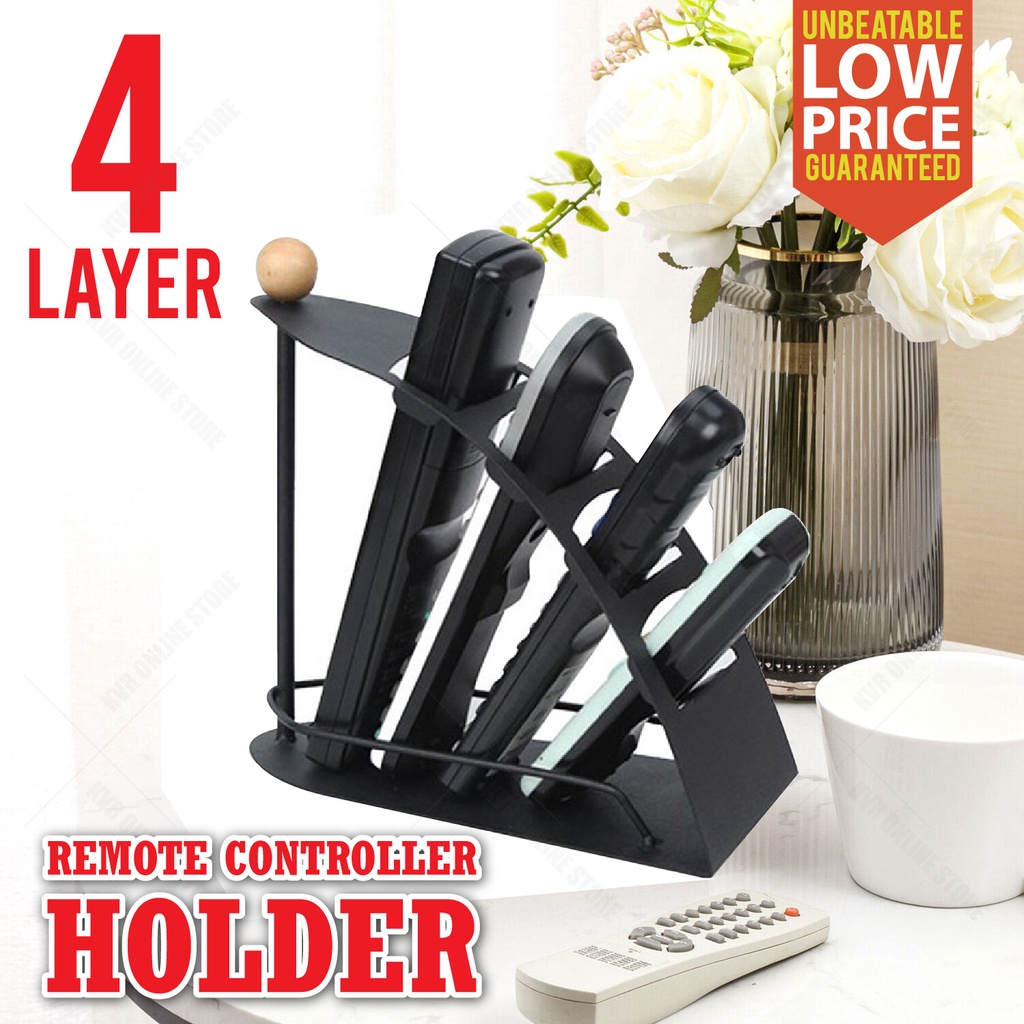 TV Remote Controller Stand Holder Storage Organizer Space Saving 4 ...