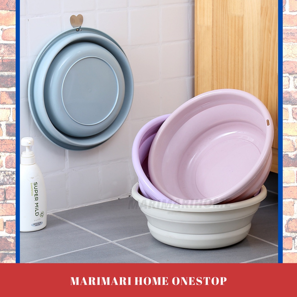 Foldable Wash Basin Collapsible Folding Basin Travel Face Washing ...