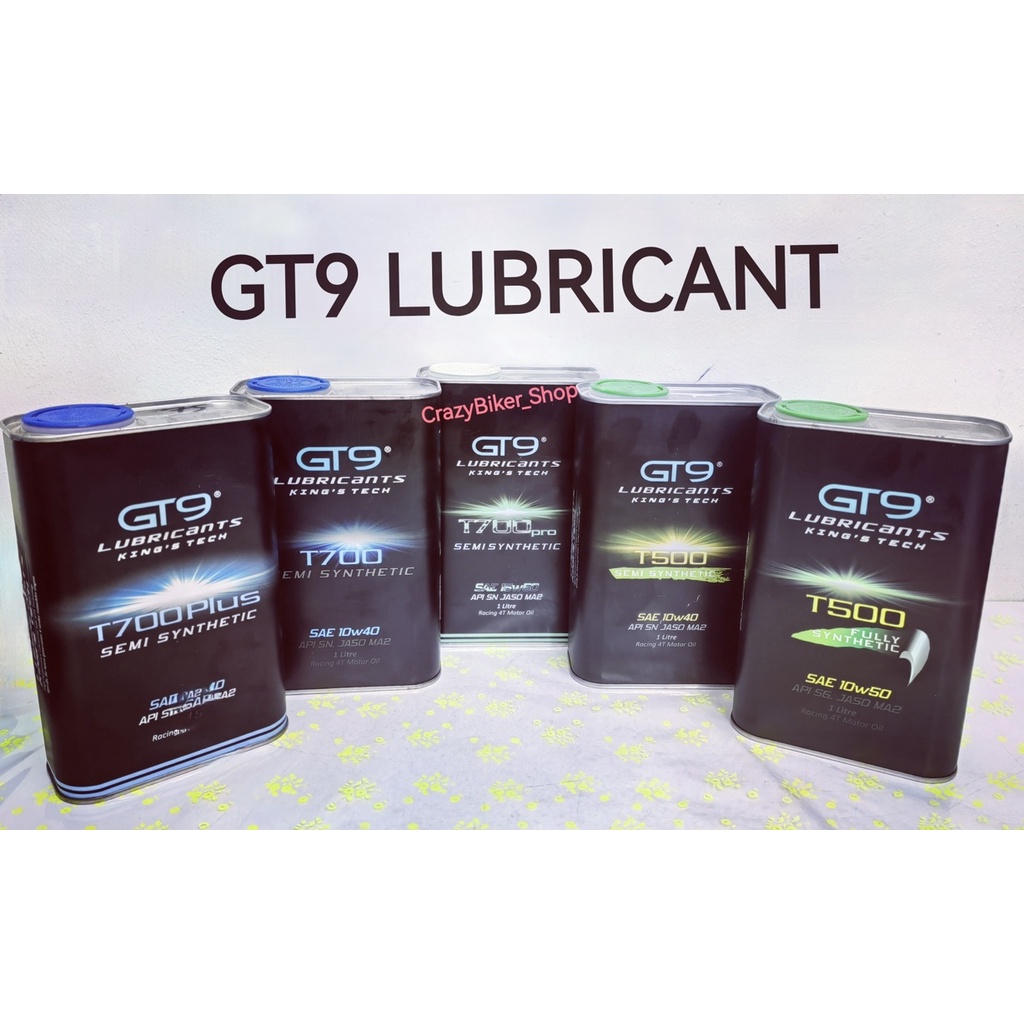 ORIGINAL GT9 ENGINE OIL # SEMI # FULLY SYNTHETIC # | Shopee Malaysia