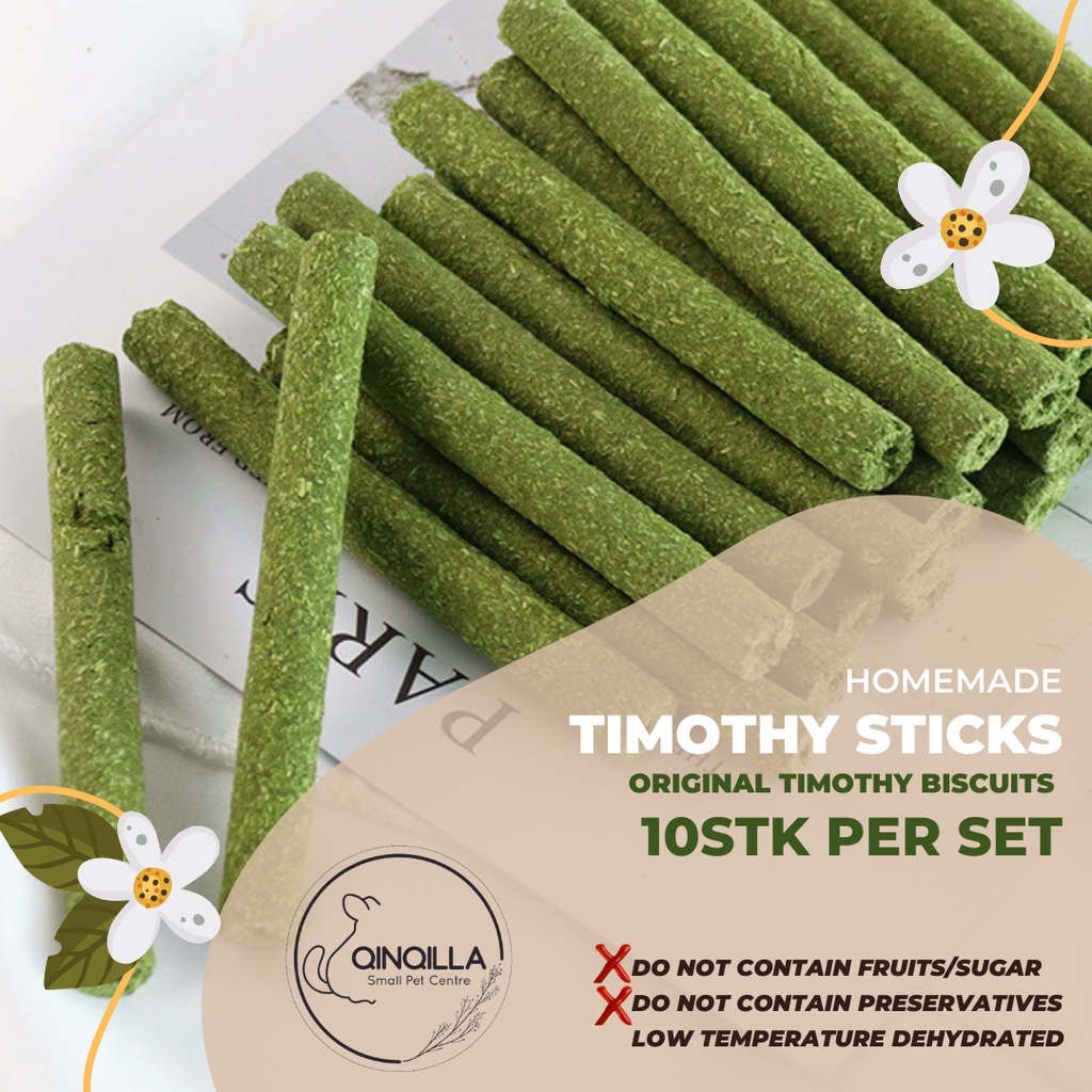 Timothy Chew Sticks 蒂莫西磨牙草棒 snack for chinchillas, guinea pigs, rabbits ...