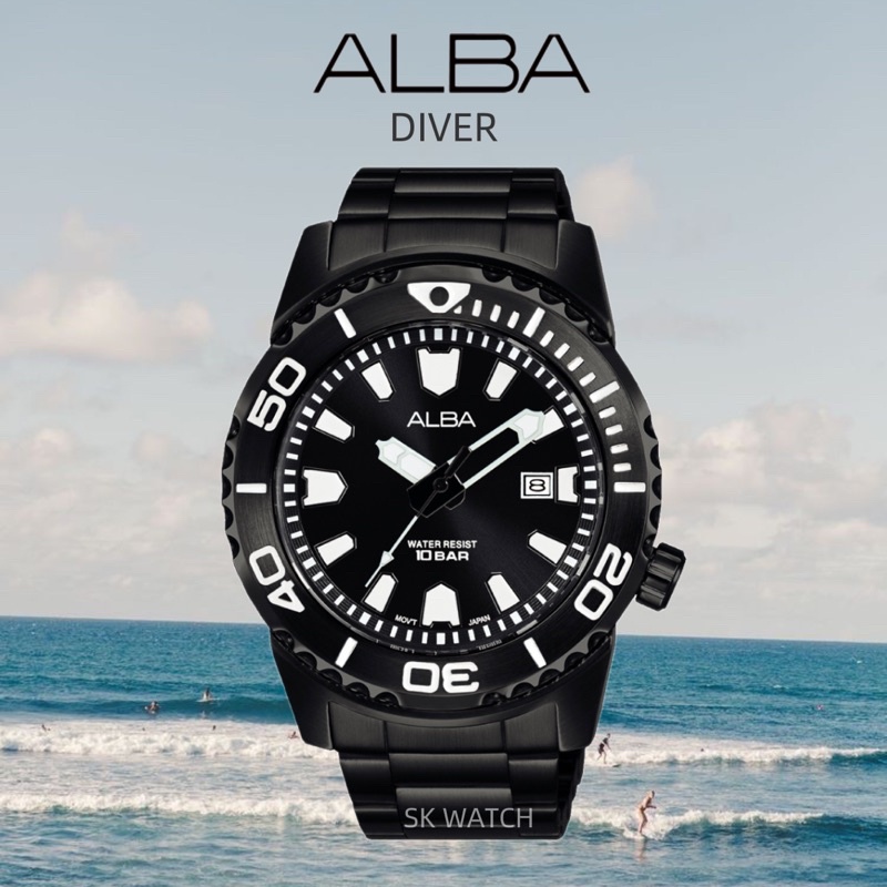 ️ ( 20% off ) Alba Diver Quartz / Alba Men’s Mini Monster Quartz Watch ...