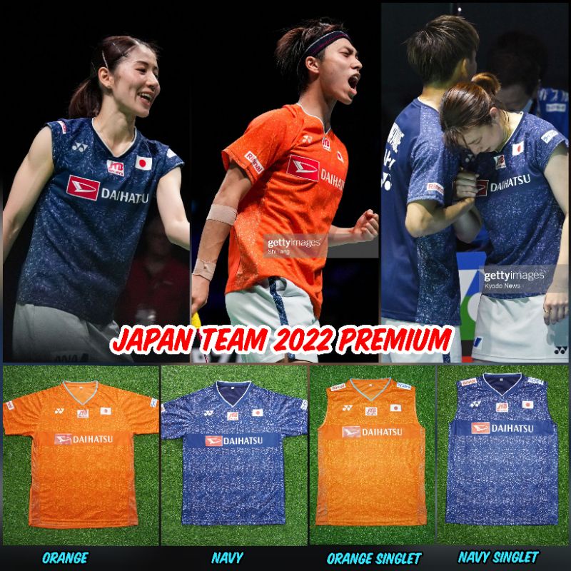 Japan Team 2022 Premium Badminton Shirt | Shopee Malaysia