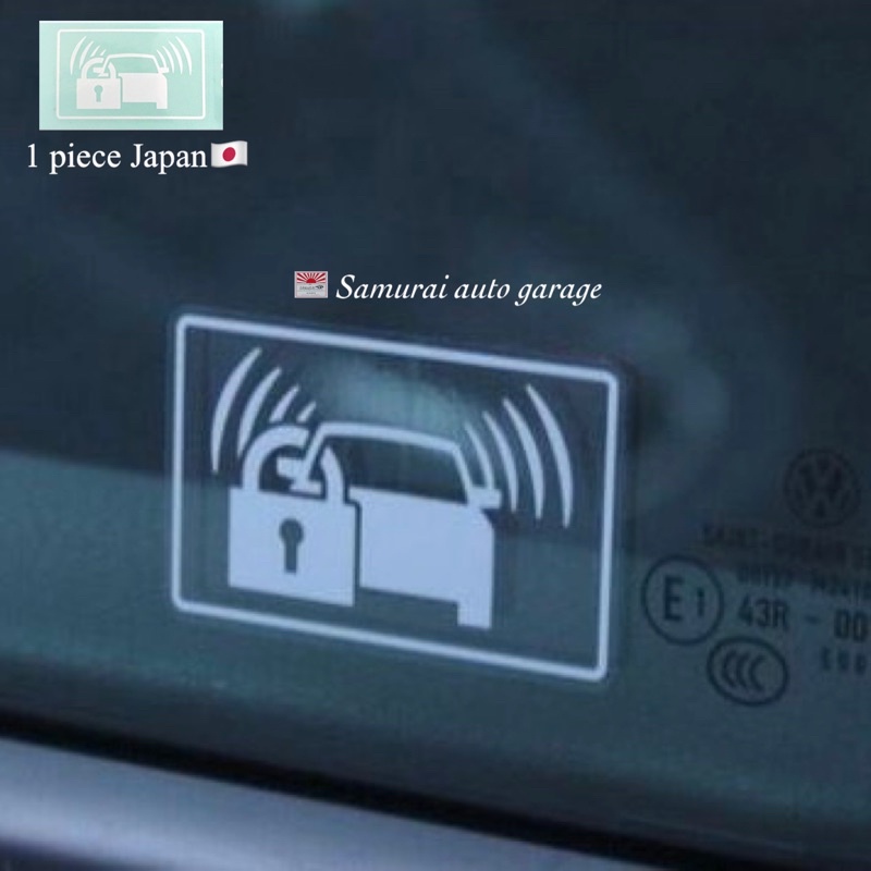 Honda Label Immobilizer & Security Sticker Made in Japan🇯🇵 & USA🇺🇸 ...