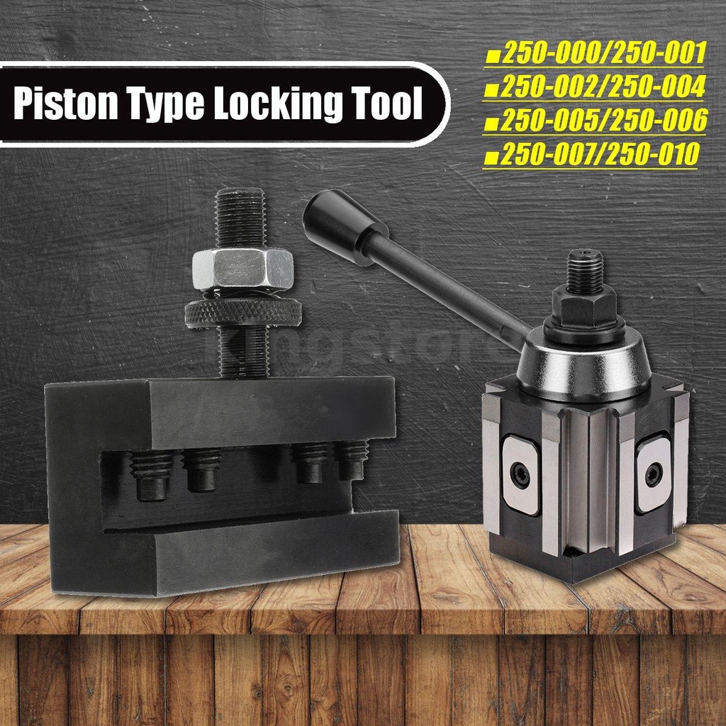 250-100 Piston Type Locking Tool Post Steel Quick Change Tool Post ...