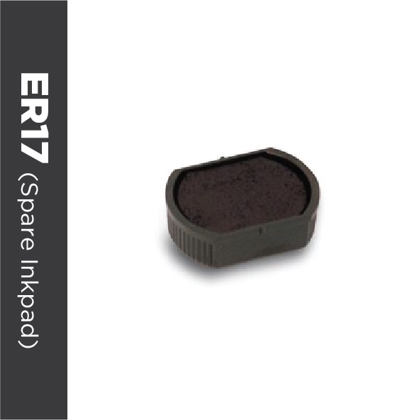 SAME DAY POS * Rubber Stamp * COLOP Round Spare Ink Pad E/R12 | E/R17 ...