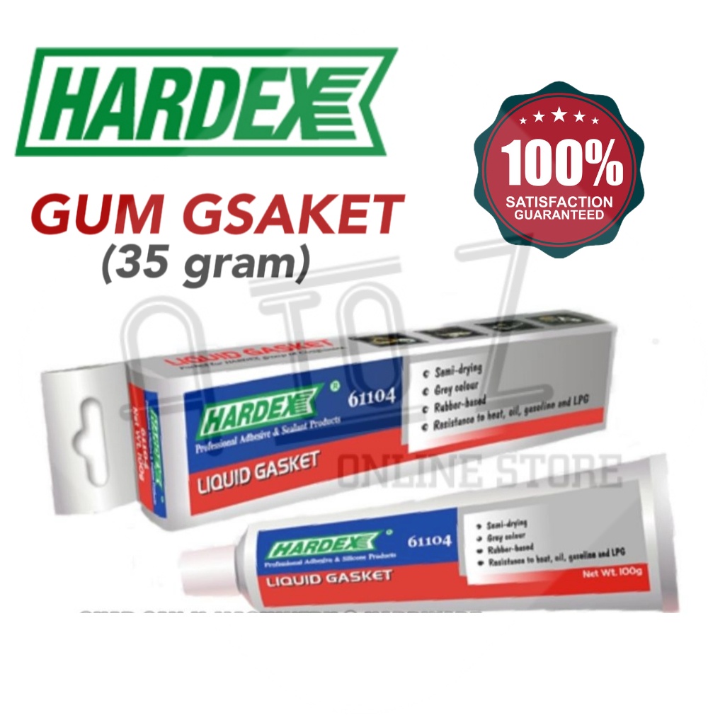【GREY】HARDEX GUM LIQUID GASKET (61104) (35Gram) | Shopee Malaysia