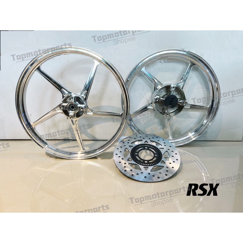 Sport Rim FG511 Enkei CNC Chrome PNP Y15ZR /Y16ZR /RS150 /RSX /LC135 /SRL115 /SRL115FI /125Z CNC ...