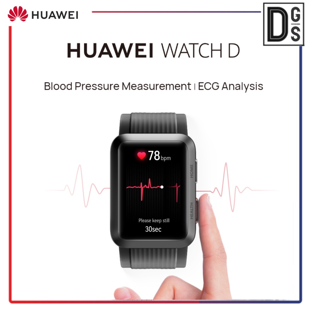HUAWEI WATCH D Smartwatch | ECG Analysis | Blood Pressure Measurement ...