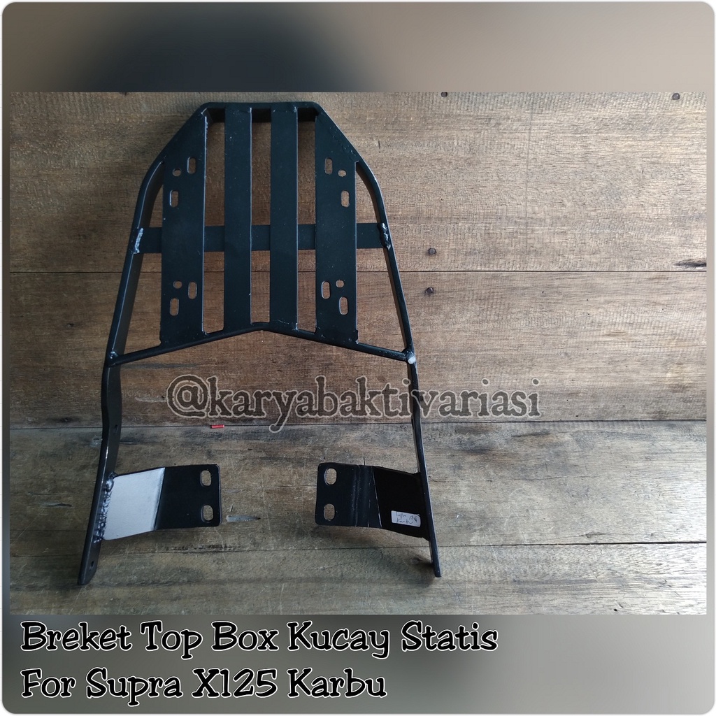 Static KUCAY TOP BOX Bracket FOR SUPRA X 125 /MEGAPRO PRIMUS | Shopee ...