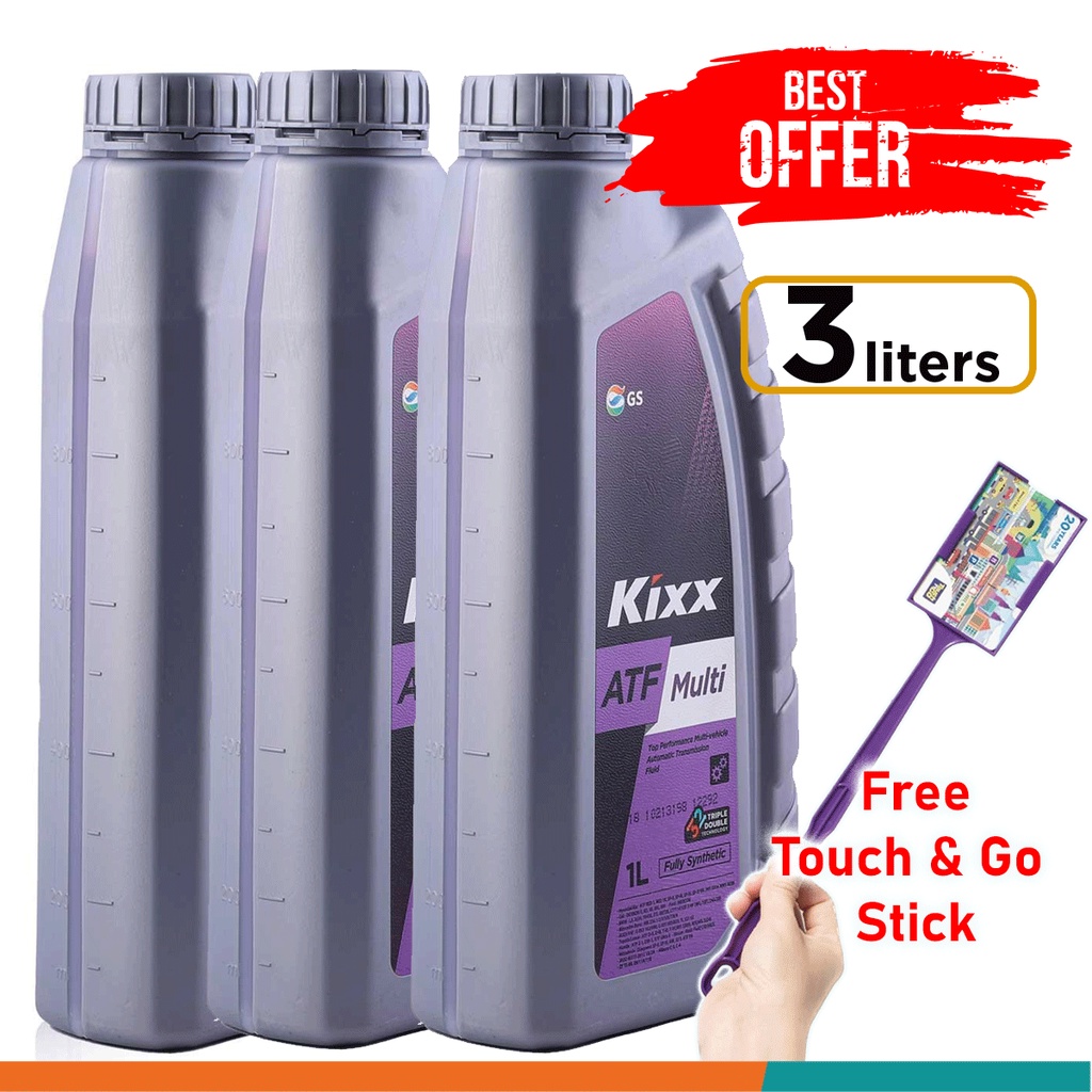 KIXX ATF MULTI (3 Liter) - Fully Synthetic ATF Oil | Shopee Malaysia