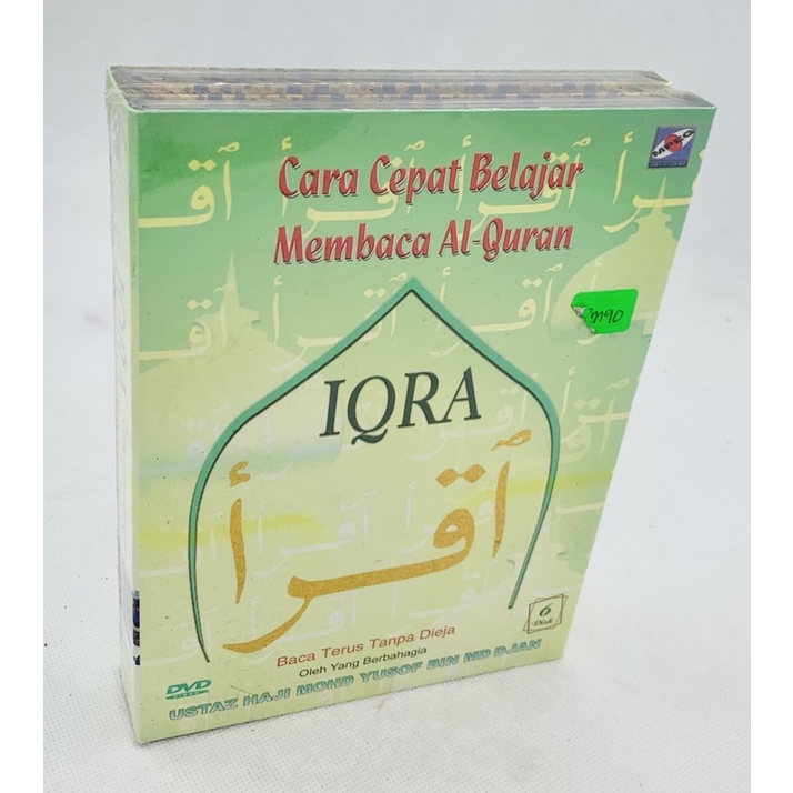 DVD Cara Cepat Belajar Membaca Al - Quran IQRA ( 6 Disk ) | Shopee Malaysia