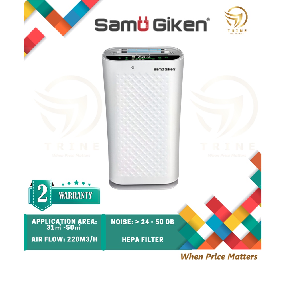 SAMU GIKEN HOME AIR PURIFIER STERILIZER HOUSEHOLD SMOKE AND DUST REMOVAL CLEANER AP807 | Shopee ...