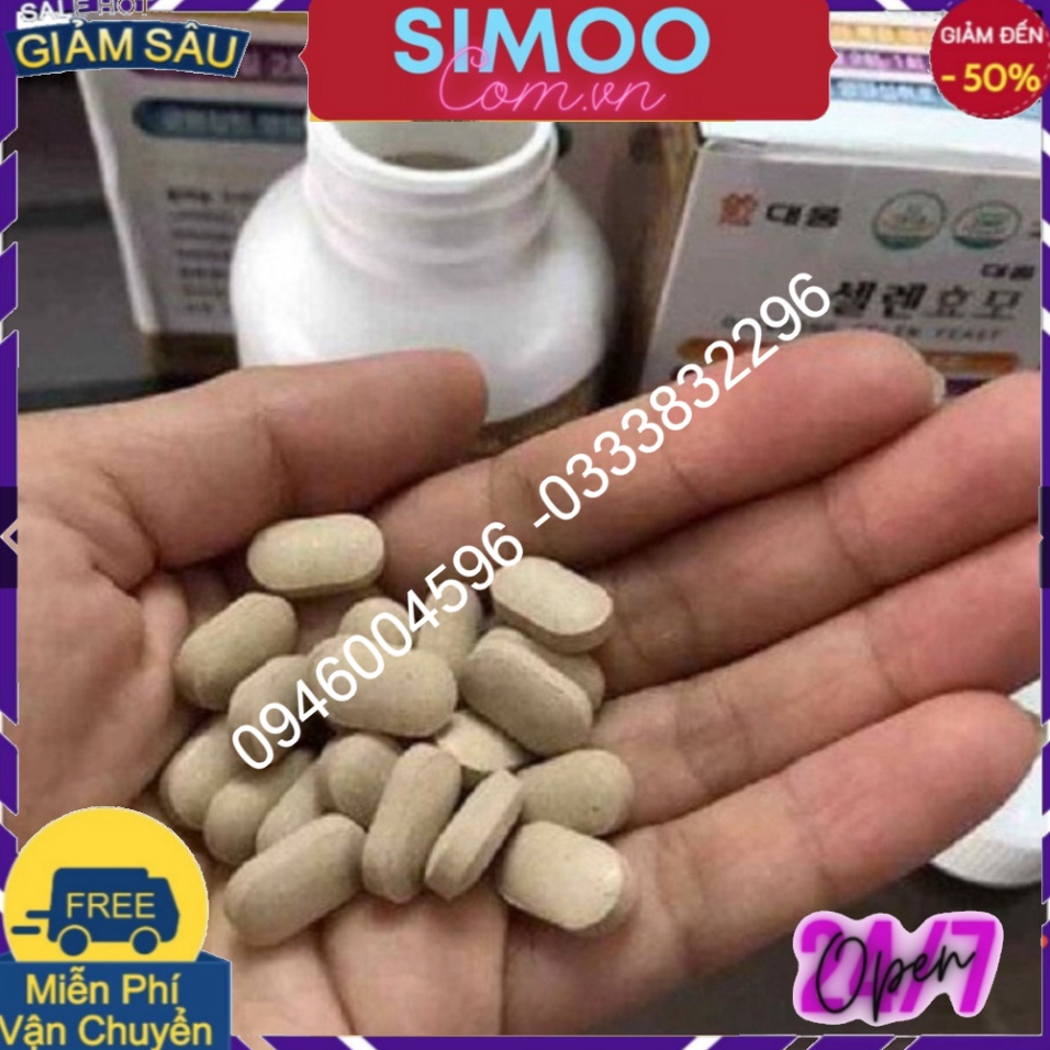 Korean Selen Yeast Multivitamin Weight Gain Pills, Box Of 2 Vials x 240 ...