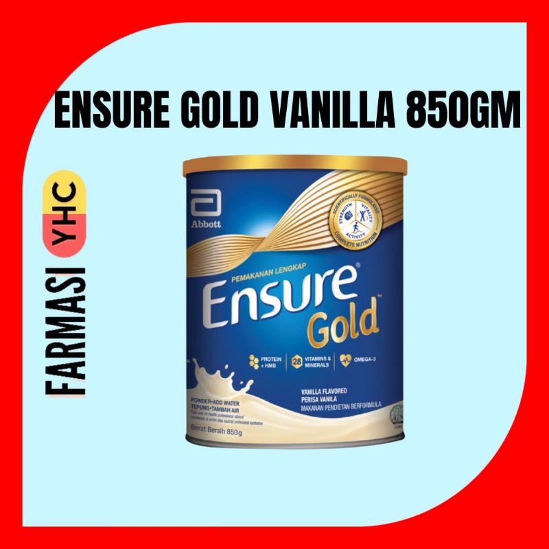 ENSURE GOLD COMPLETE NUTRITION ABBOTT 850G | Shopee Malaysia