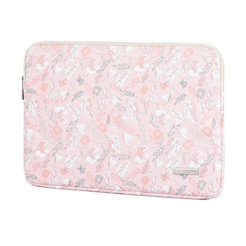 (11~15 Inch)MR Pink Flower Pattern Laptop Bag Typo Women Lifestyle ...