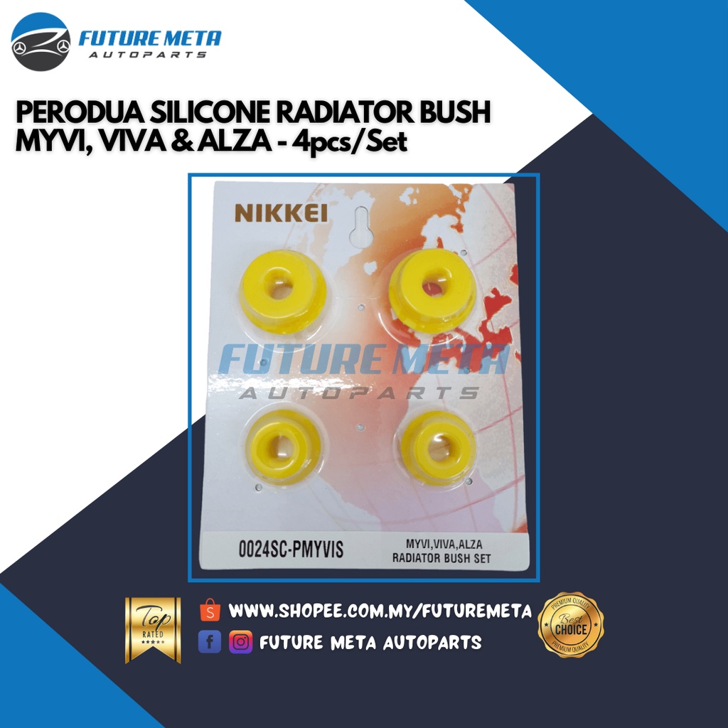 🔥 PERODUA Silicone Radiator Bush Set - Myvi, Viva & Alza 🔥 *4pcs/Set ...