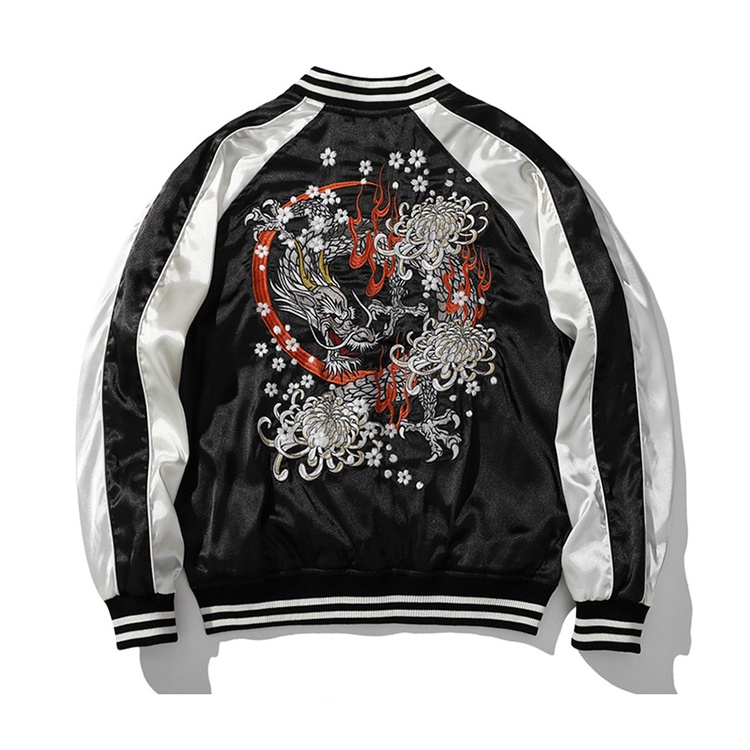 (RESTOCK) Oni Denim Naga Sukajan Jacket | Shopee Malaysia