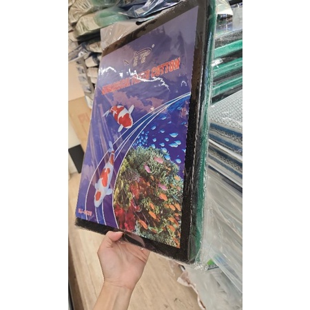 Aquarium Green Wool / Blue Wool / Bio sponge filter media penapis ...