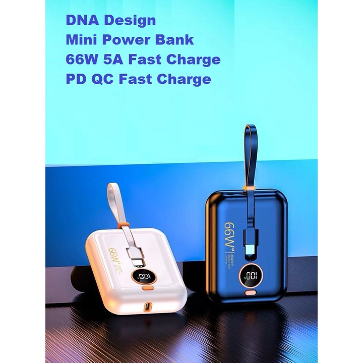 DNA PD Port Mini Powerbank PB 66/N2/N27/24 Fast Charging Type C USB ...