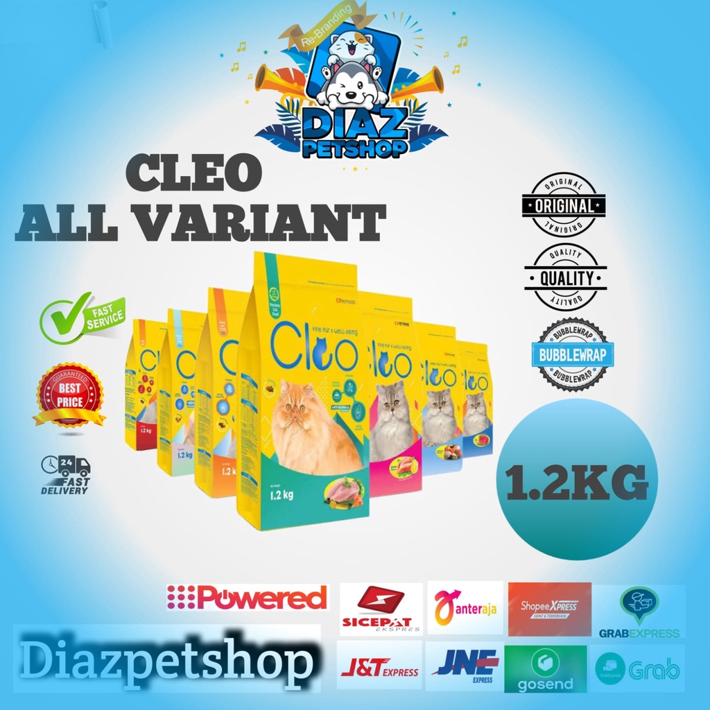Cleo 1.2KG ALL Variants/CATFOOD | Shopee Malaysia