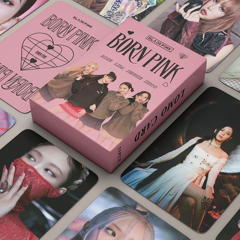 55pcs/box BP Photocards World Tour LOMO Card Postcard Collection Card ...