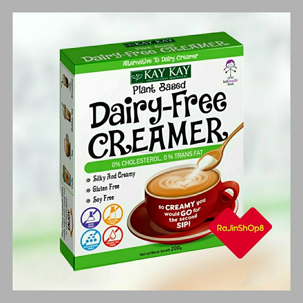 KAY KAY™ PLANT-BASED DAIRY FREE CREAMER [200g] Gluten-Free ...