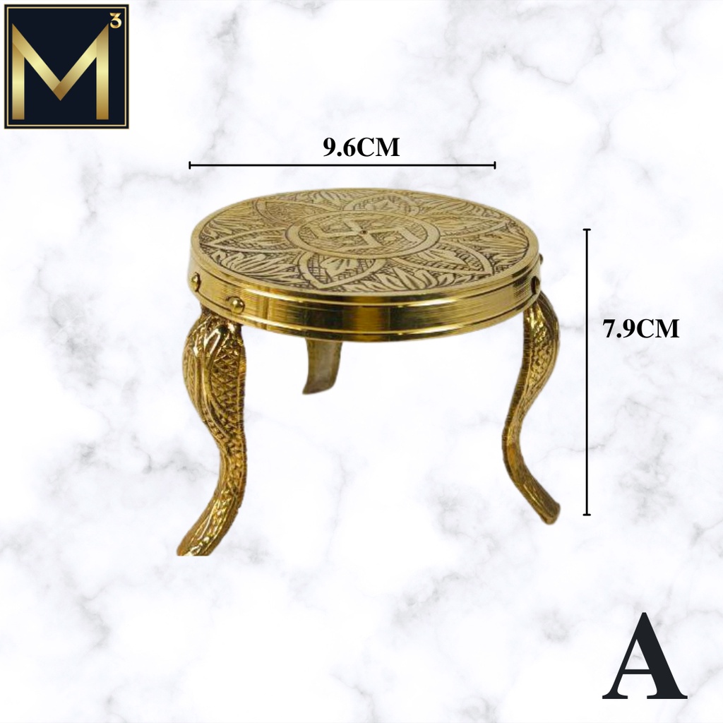 BRASS MUKALI STAND/PEACOCK DESIGN MUKALI STANDPOOJA/PRAYER/HOME ...