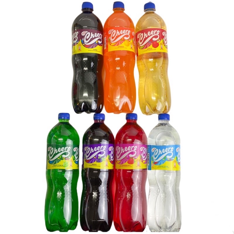 (Clear Stock ) Cheers Drink (1.25L) Cream Soda/ Grape /King Cola ...