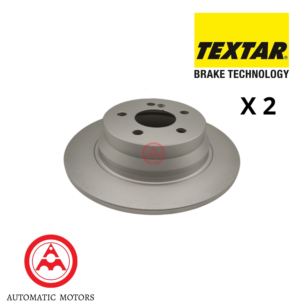 Mercedes Benz Textar Rear Brake Disc SET W211 W212 2114230712 ...