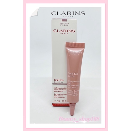 Clarins Total Eye Revive Target Fine Lines , Dark Circles , Eye Cream ...