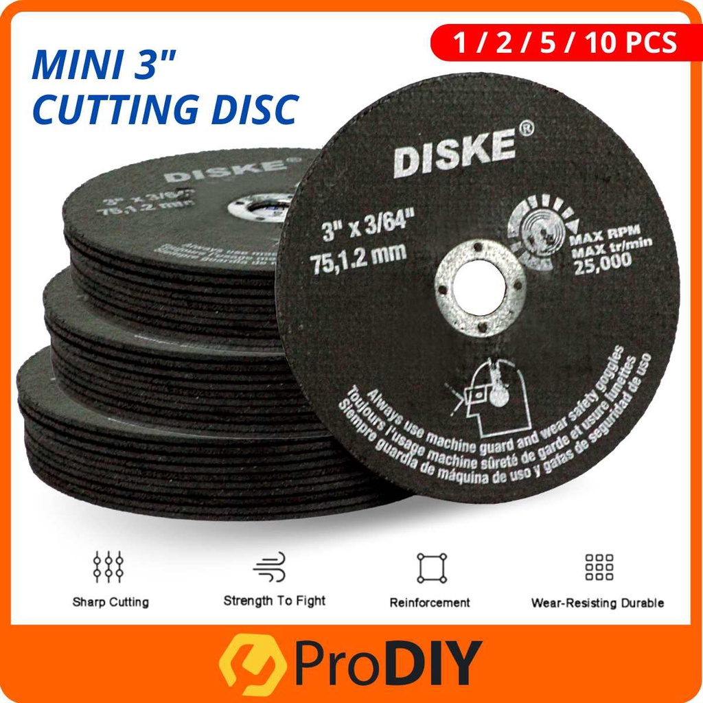 1/2/5/10pcs 3" 75,1.2mm Cutting Disc Circular Resin Wheel Saw Blades ...