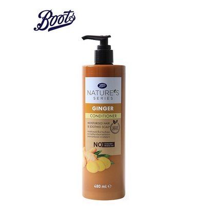 Boots Thailand Nature's Series Body Wash / Shampoo / Conditioner 480ml (Argan Oil / Calendula ...
